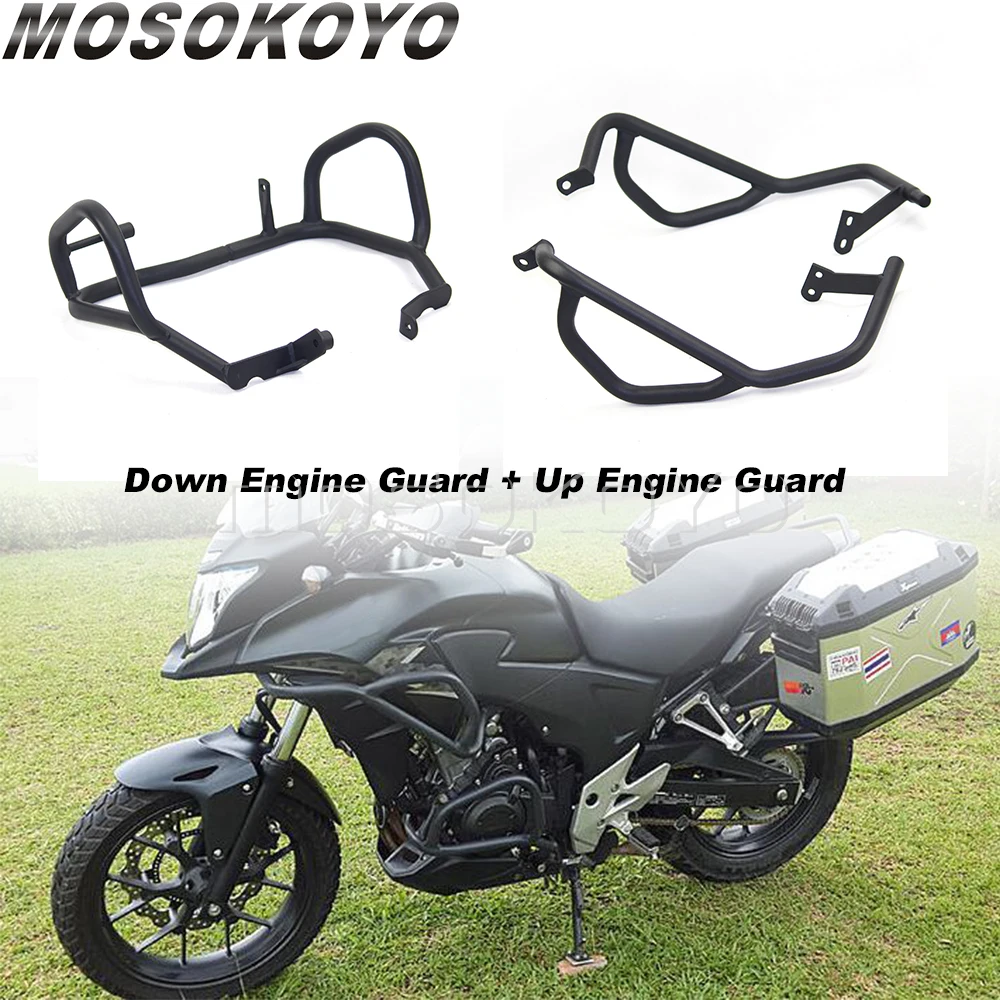 Motorcycle Engine Guard Front Bumper Protection Crash Bar Guard for ...