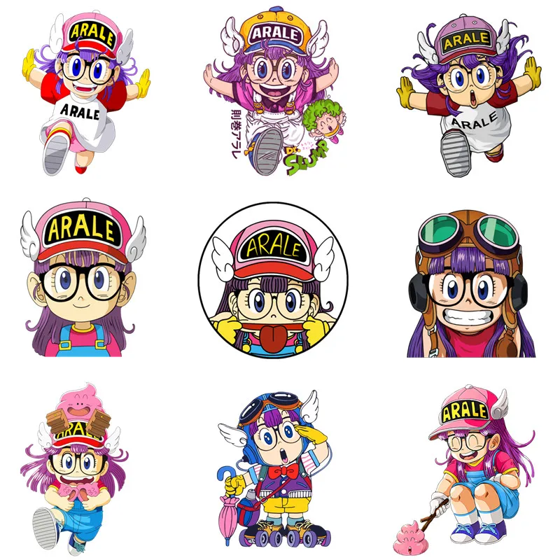 Heat Transfer Stickers Shirt | Clothes Stickers Iron | Patches Arale ...