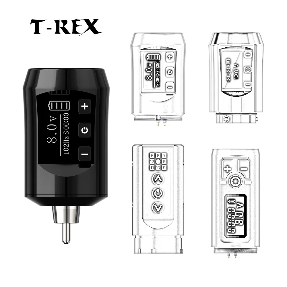 T-Rex Wireless Tattoo Machine Pen Extra Tattoo Battery Portable Power ...