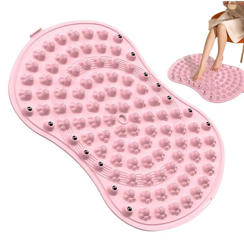Reflexology-Foot-Mat-Thickened-Relieve-Foot-Mat-Portable-Toe-Pressure ...
