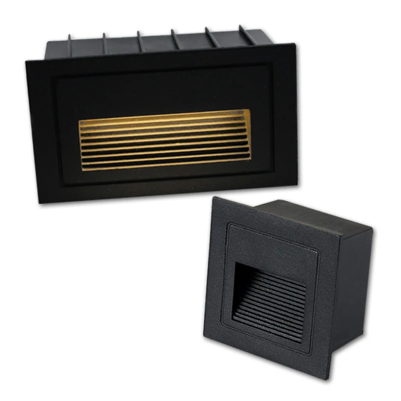 Outdoor-Led-Stair-Step-Light-3W-5W-Waterproof-Recessed-Wall-Corner ...