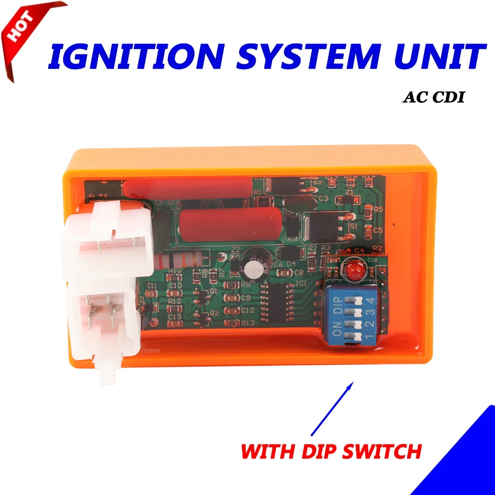 CGL125 Motorcycle Modified Lgnition CDI with DIP switch CG125 AC CDI ...