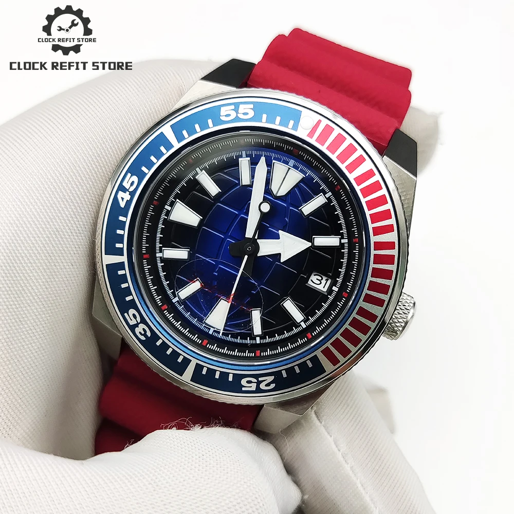 Men-s-Watch-42mm-Automatic-Samurai-Watch-Clock-Luminous-NH35-Caliber ...