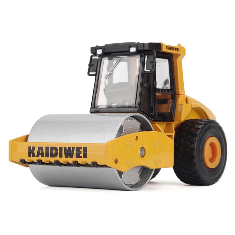 Alloy Truck 1/50 Scale Diecast Road Roller Car Toy Models Construction ...