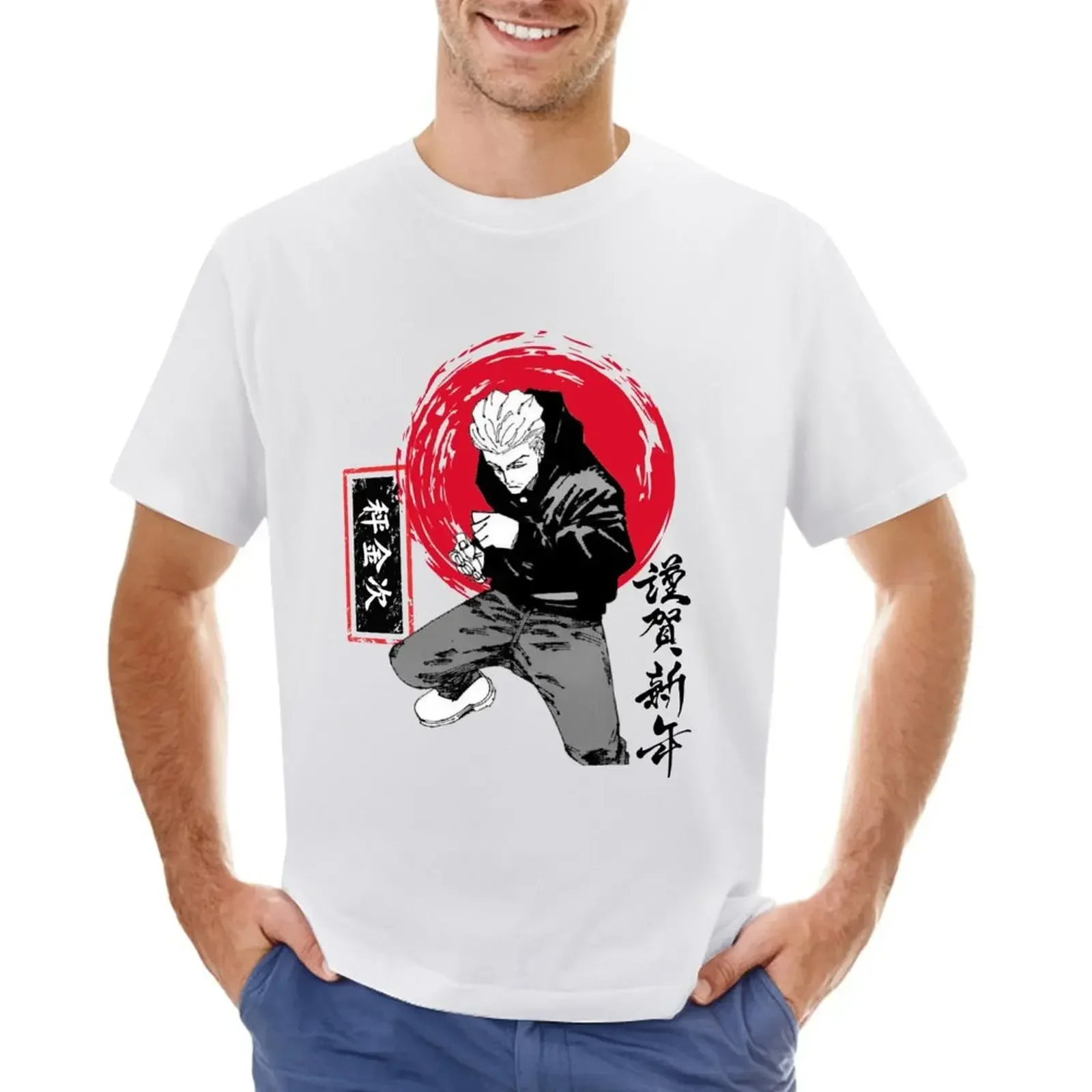 Hakari-kinji-T-shirt-hayvan-prinfor-erkek-estetik-giysiler-yeni-bask ...