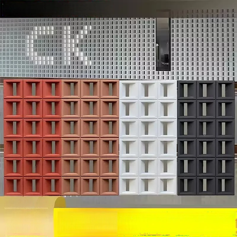 PU-construction-of-nine-square-grid-cultural-bricks-cement-components ...