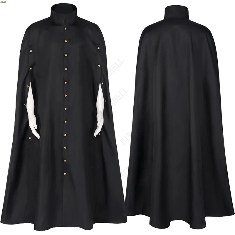 Christmas-Halloween-Cosplay-Costume-for-Adult-Prom-Black-Cloak-Wizard ...