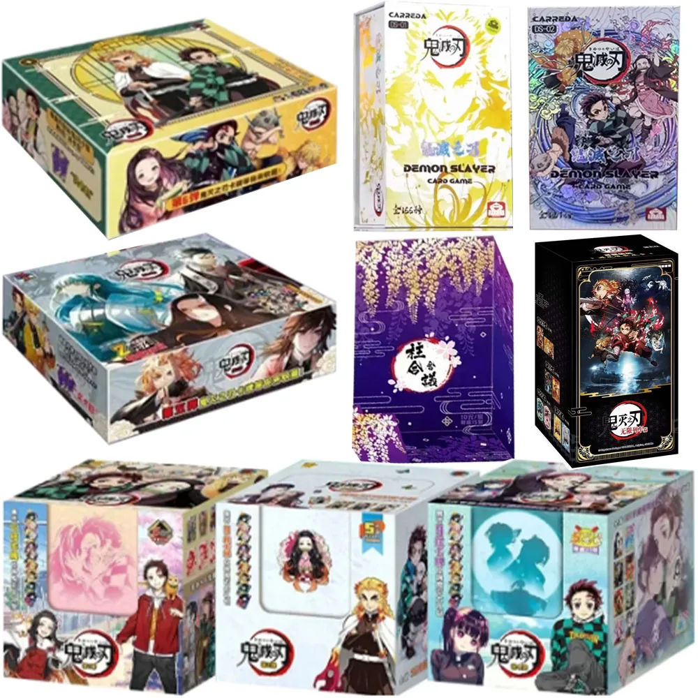 New-Original-Demon-Slayer-Cards-Infinite-Train-SSP-Card-Diamond-Rare ...