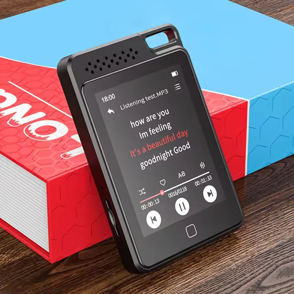 2025 Metal Bluetooth 5.0 MP3 Music Player Built-in Speaker MP4 Player 2 ...