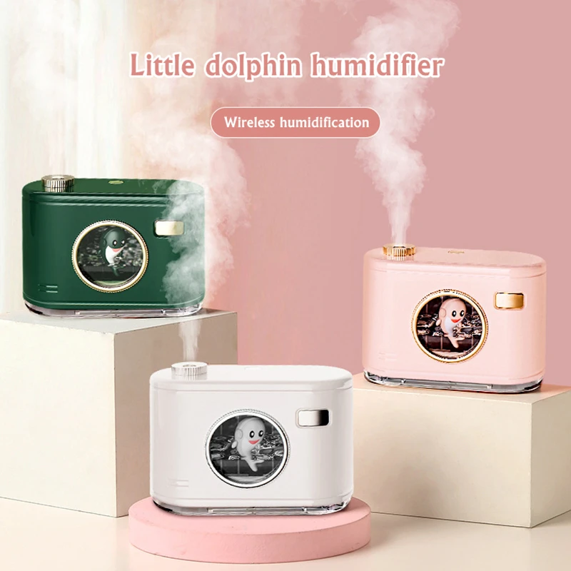 400ML Rechargeable Air Humidifier Essential Oil Diffuser Mini Portable ...