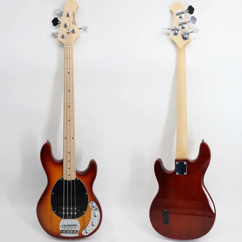 4-String-Electric-Bass-22-Frets-2v2t-Humbucker-Pickup-Basswood-Factory ...