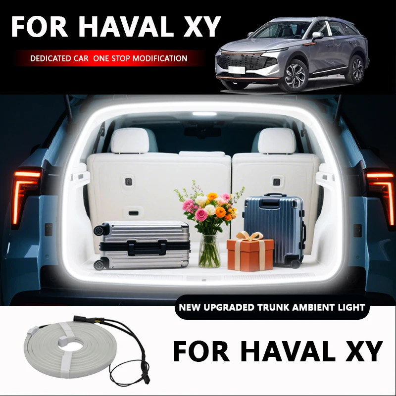 FOR HAVAL XY Rear Trunk LED Light Bar Strips Trunk Interior Decorative ...