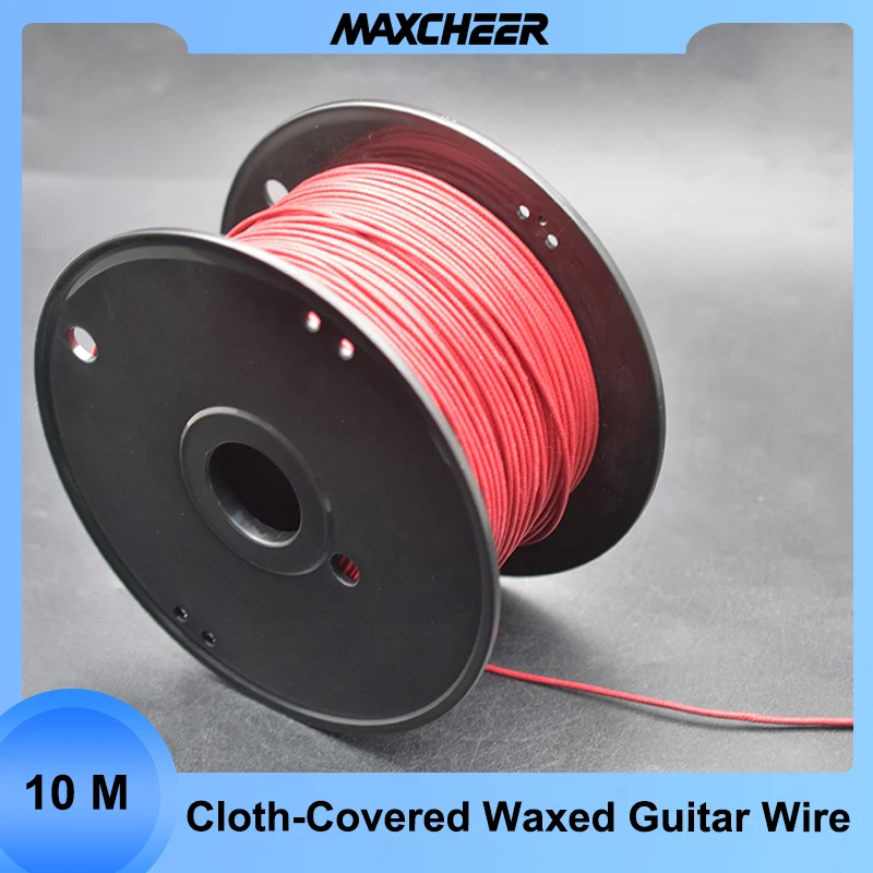 10 Meter Waxed Covered Pre-tinned 7-strand Pushback Vintage-style ...