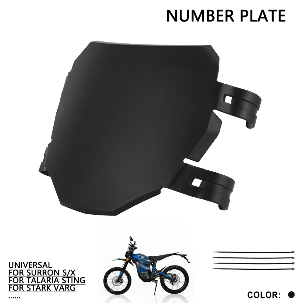 Universal Number Plate Front License Registration Plate For Surron S X ...