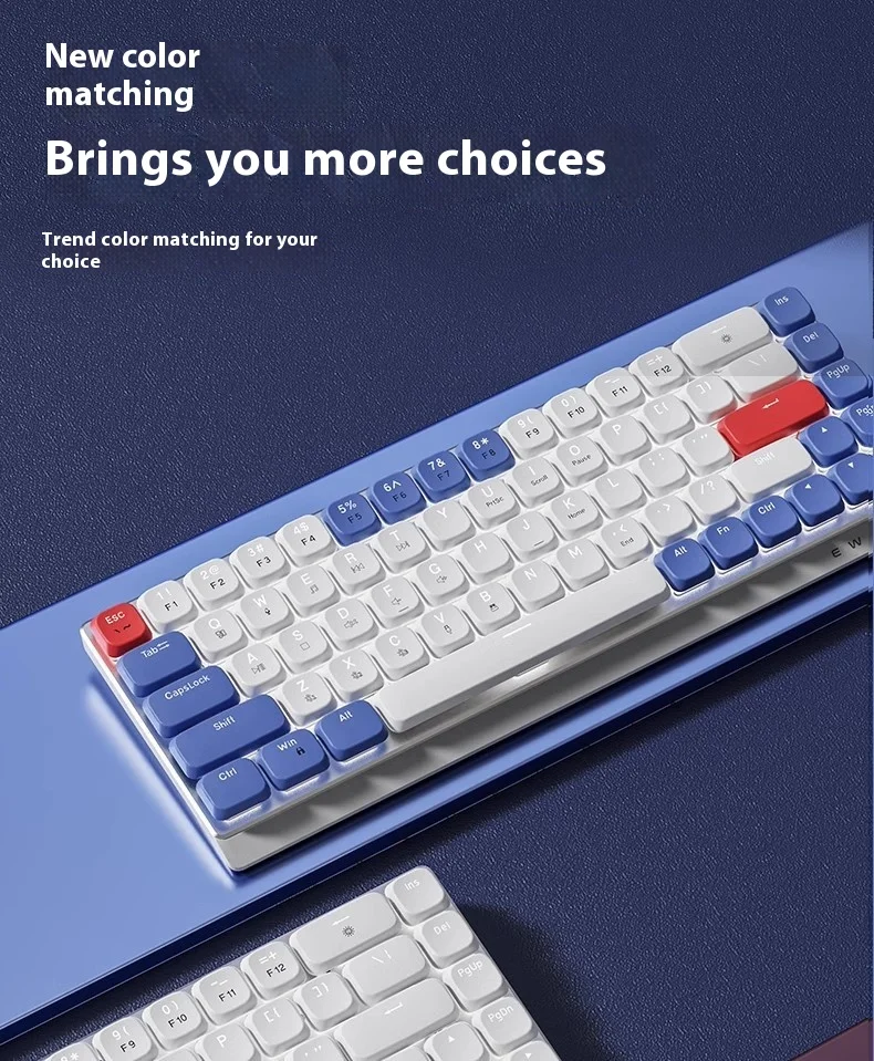 EWEADN MK68 Low Profile 70% Wireless Bluetooth Mechanical Keyboard ...