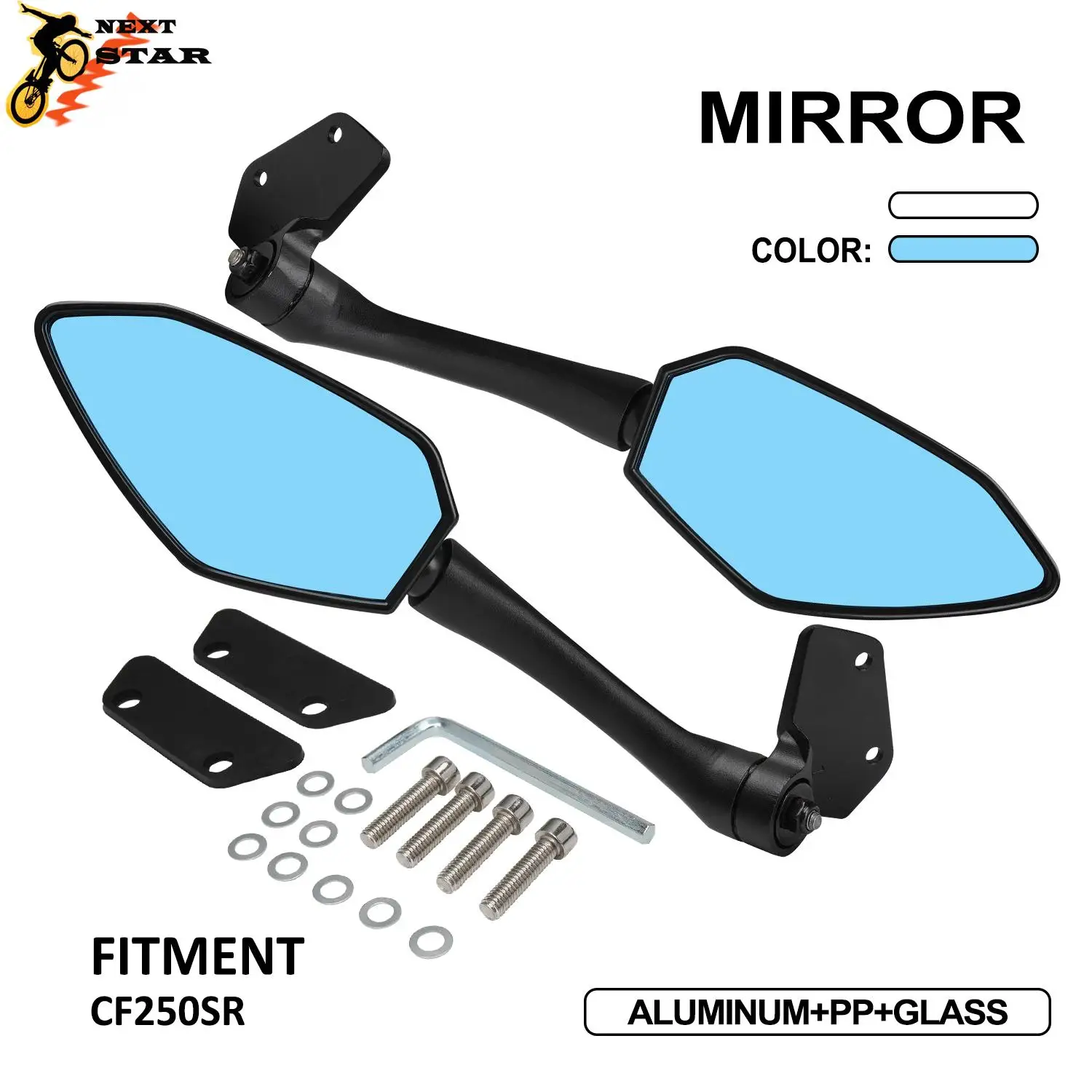 Motorcycle-Rear-View-Side-Rearview-Mirror-For-Cfmoto-Spring-Breeze ...