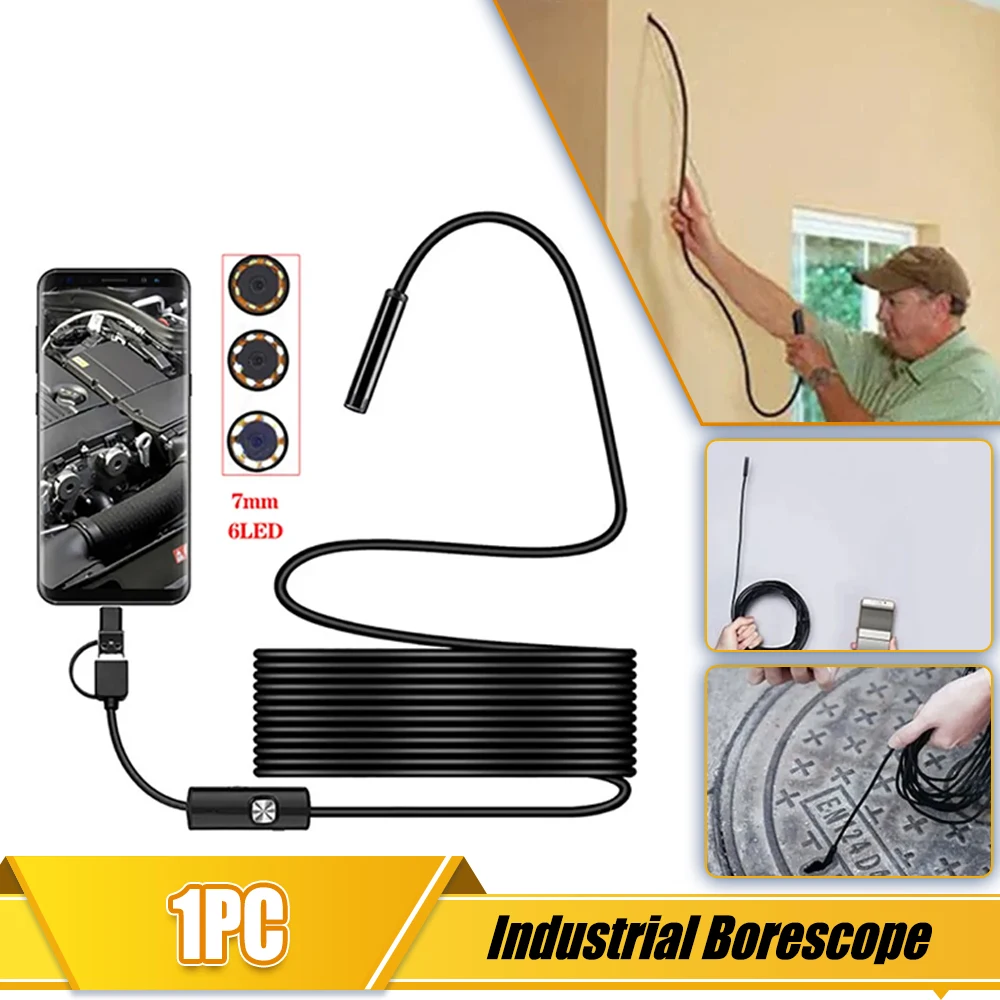 Endoscope-Camera-Endoscope-USB-Android-Waterproof-Inspection-Borescope ...