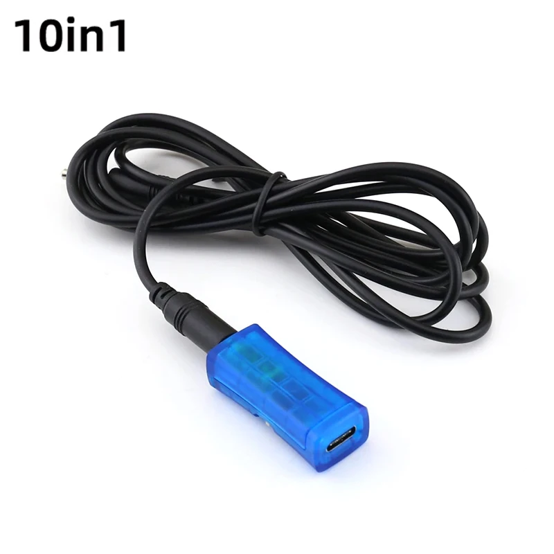 1pc 10 in 1 RC Flight Simulator Support Wireless Realflight XTR/G4/ FMS ...