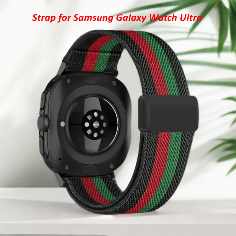 Elastic-Loop-for-Samsung-Watch-Ultra-Band-47mm-Breathable-Nylon ...