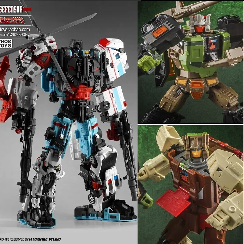 Transformation-YES-MODEL-YM11-Chromedome-YM12-Hardhead-Defensor-5-In-1 ...