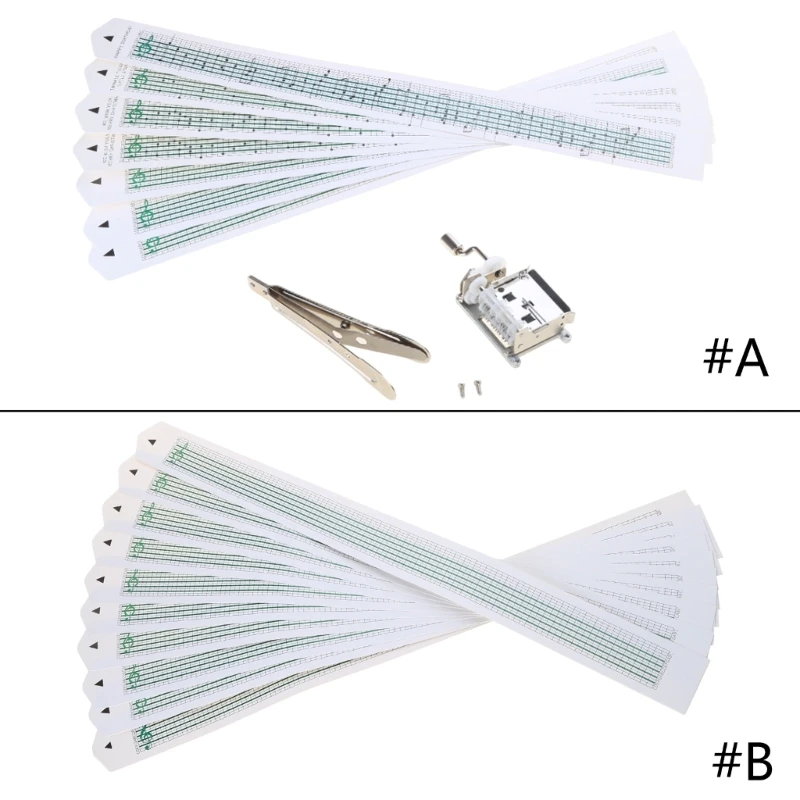 15Note-DIY-Hand-Crank-Music-Box-Movement-Handheld-DIY-Music-Device ...