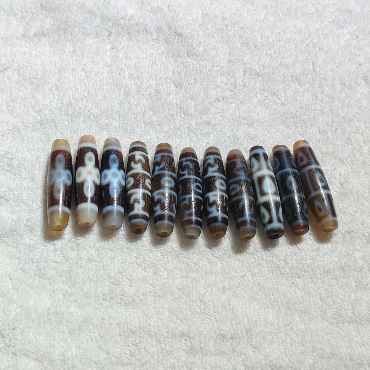 Tibet-Totem-Jewelry-Agate-Dzi-5-Eyes-Lightning-Lotus-Teacher-3-Eyes-9 ...
