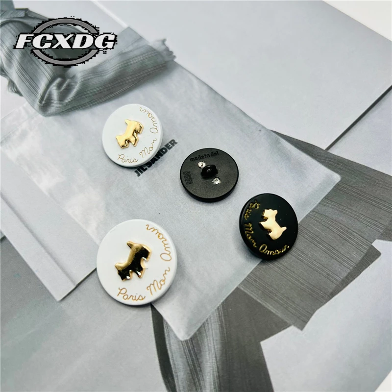 10pcs Decorative Buttons for Clothing Cute Puppy Pattern Fashion ...