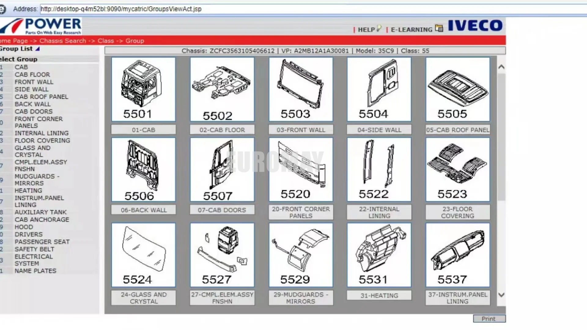 2022 Q2 Iveco Power Electronic Parts Catalogue for Iveco Power Truck ...