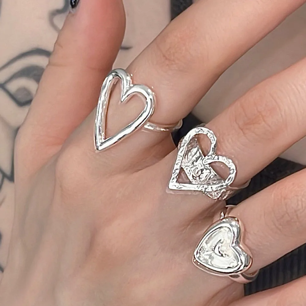 BF-CLUB-anillos-de-Ley-925-para-mujer-sortija-geom-trica-hecha-a-mano ...