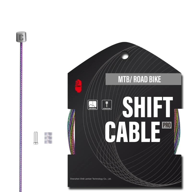 CNC Mtb Road Bike Bike Rainbow Bicycle Derailleur Shifter Cable Mtb ...