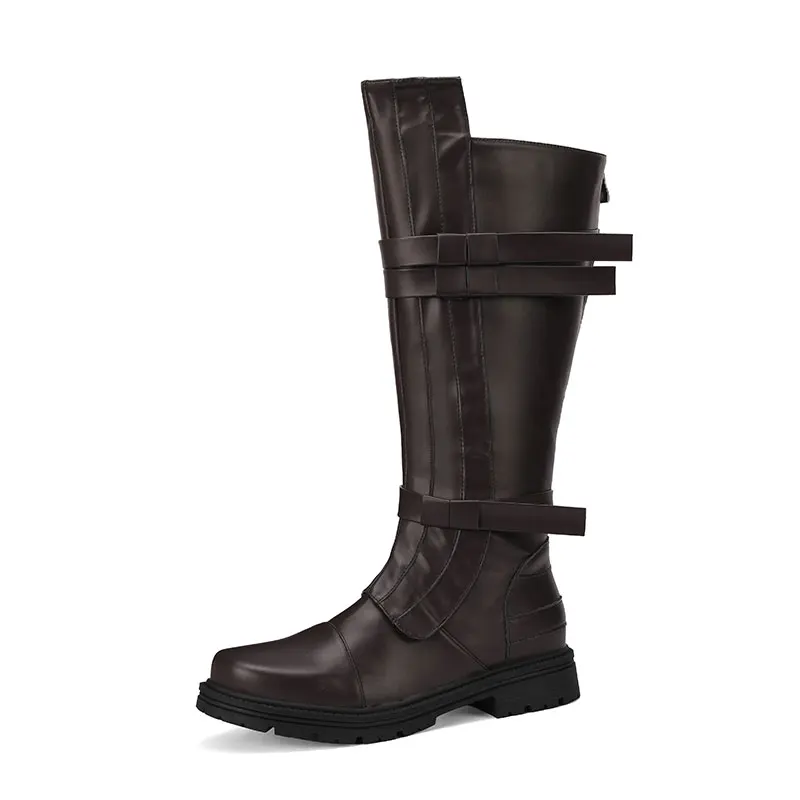 Botas de caballero renacentistas para mujer, botas hasta la rodilla de ...