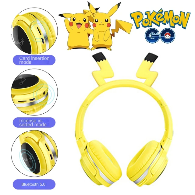 Cute Pikachu With Headphones