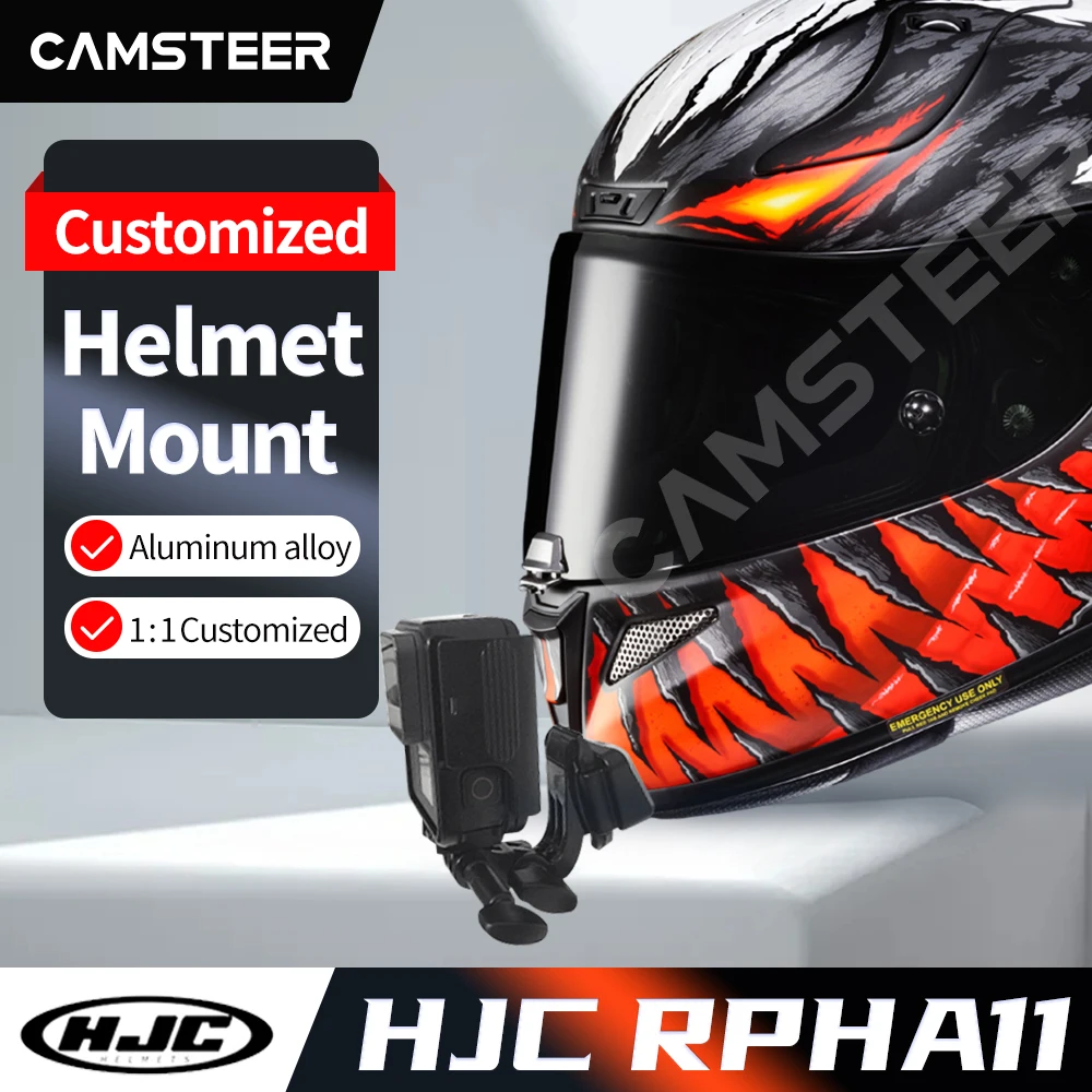 HJC-Rpha11-Customized-Helmet-chin-Mount-for-GoPro-Hero12-11-10-9-8 ...