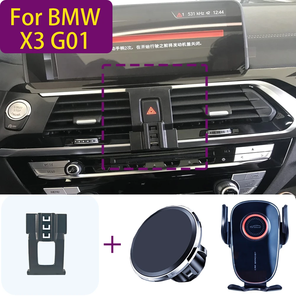 For-BMW-X3-G01-2018-2019-2020-2022-Magnetic-Car-Phone-Holder-Magnet ...