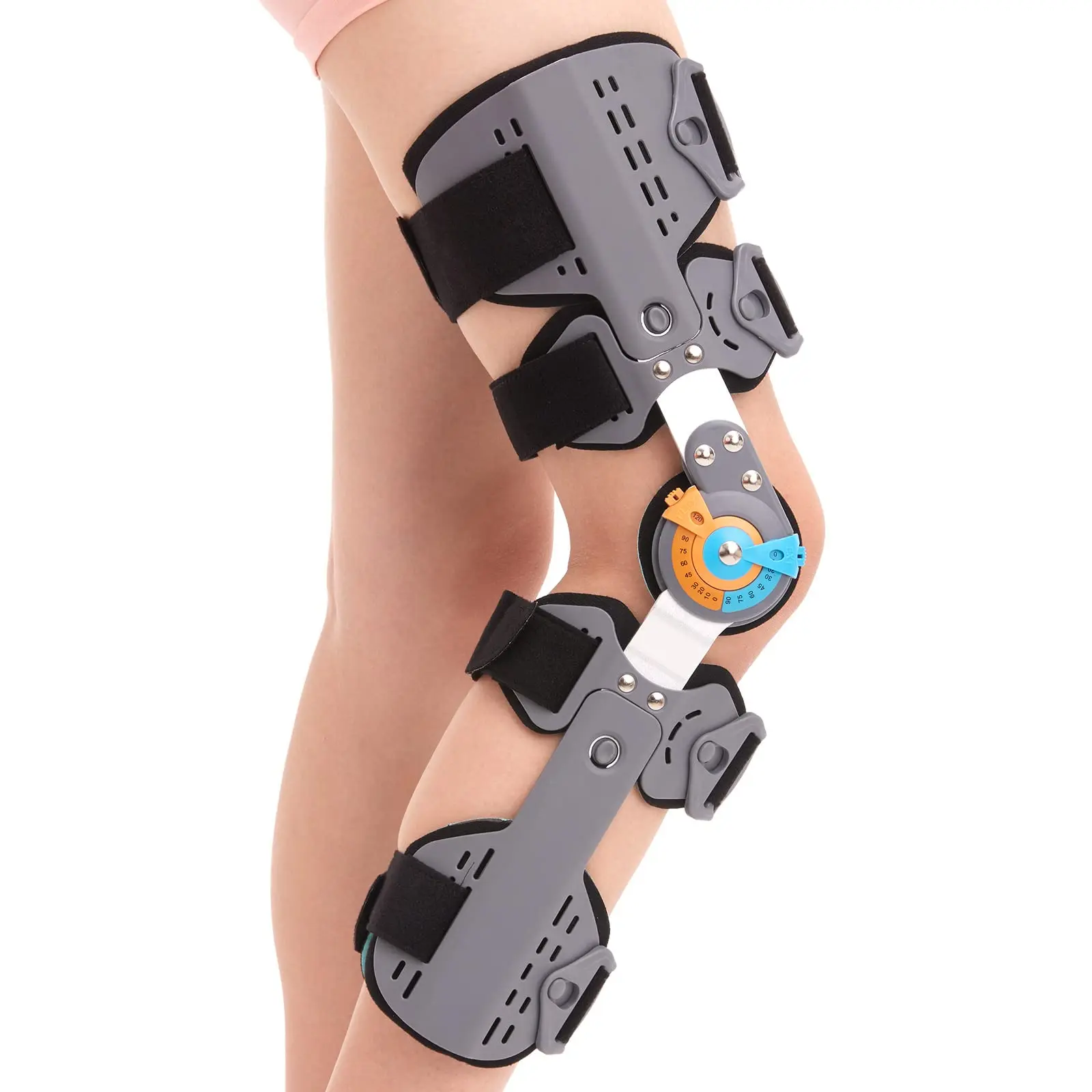 Tairibousy-Hinged-Knee-Brace-ROM-Post-Op-Knee-Immobilizer-Adjustable ...