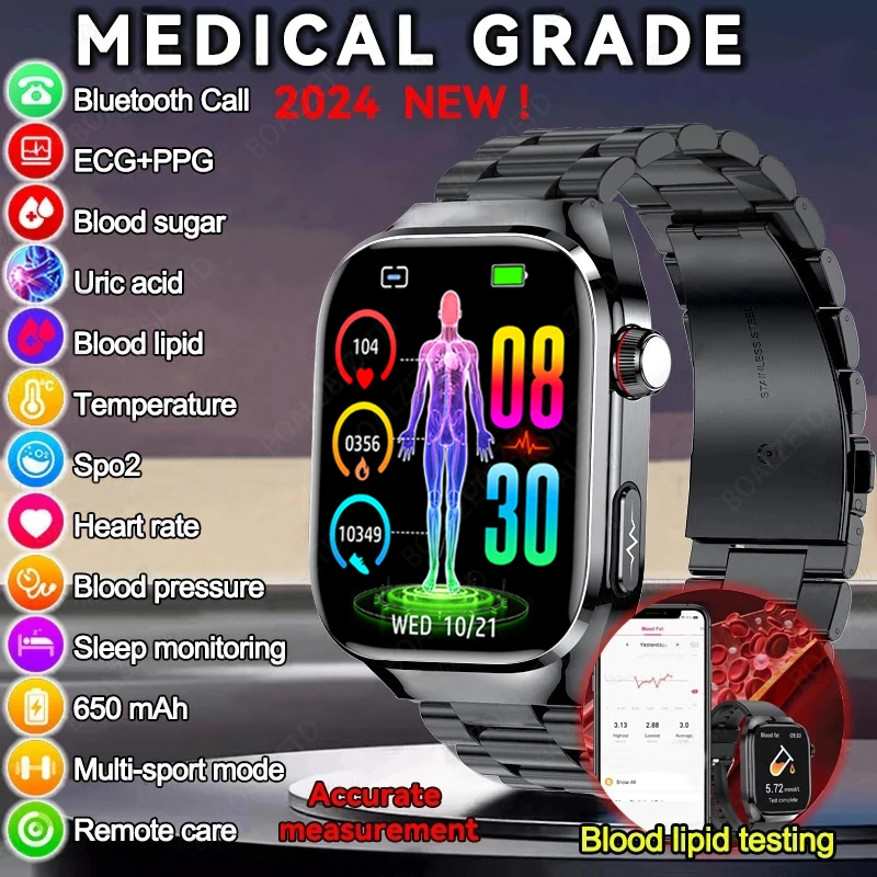 Reloj-inteligente-m-dico-para-HUAWEI-e-IOS-Smartwatch-con-Monitor-de ...