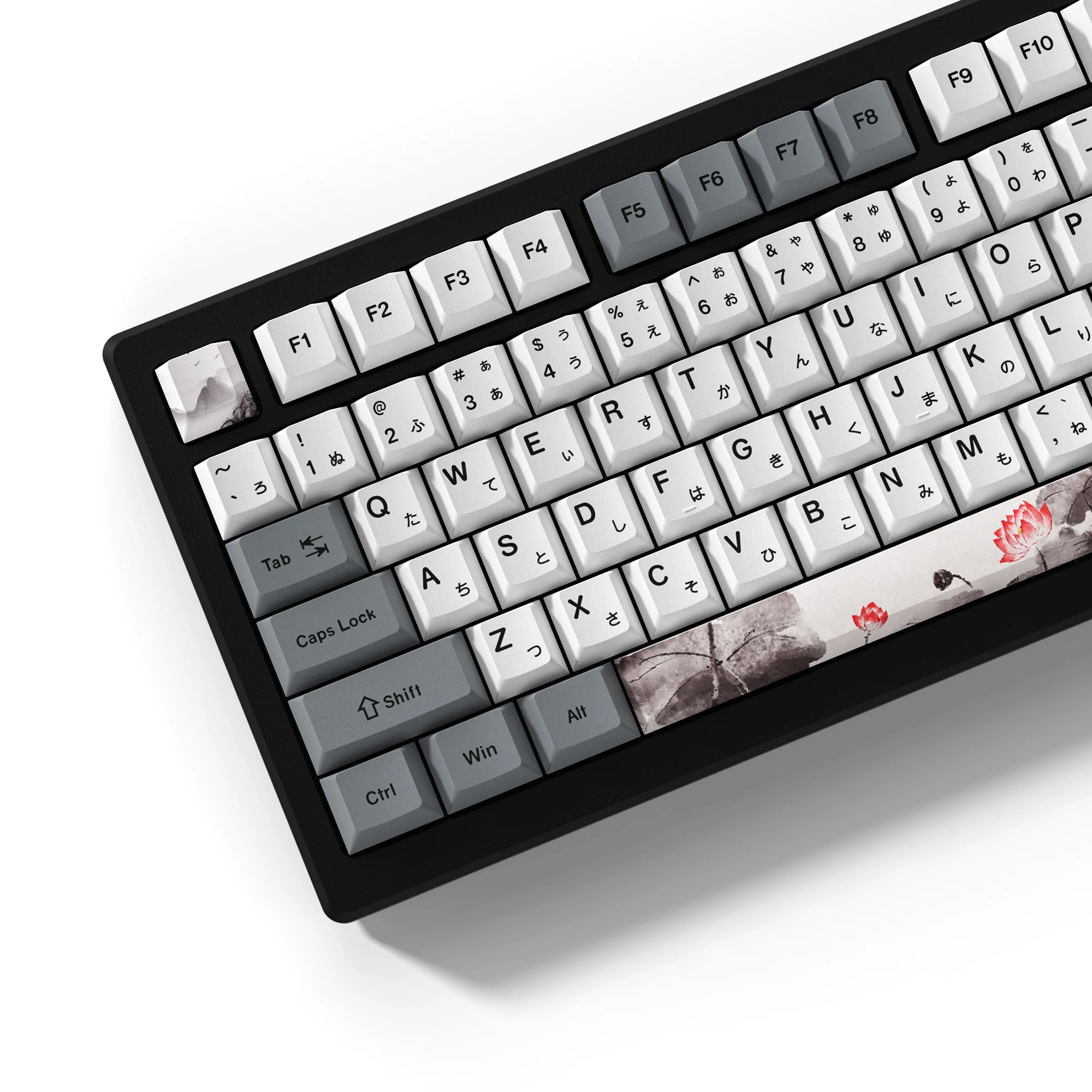 140-Keys-Flower-Blossom-Cherry-Profile-PBT-Keycap-Dye-Sub-Japaness-Key ...