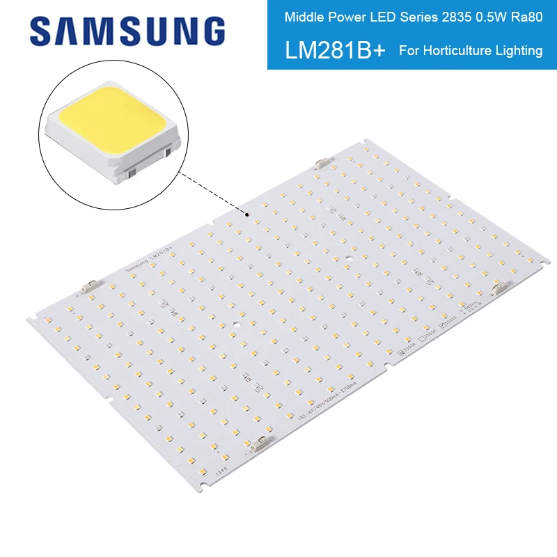 Samsung-QB288-lm281b-diy-led-grow-light-board-3000K-3500K-5000K-UV-IR ...