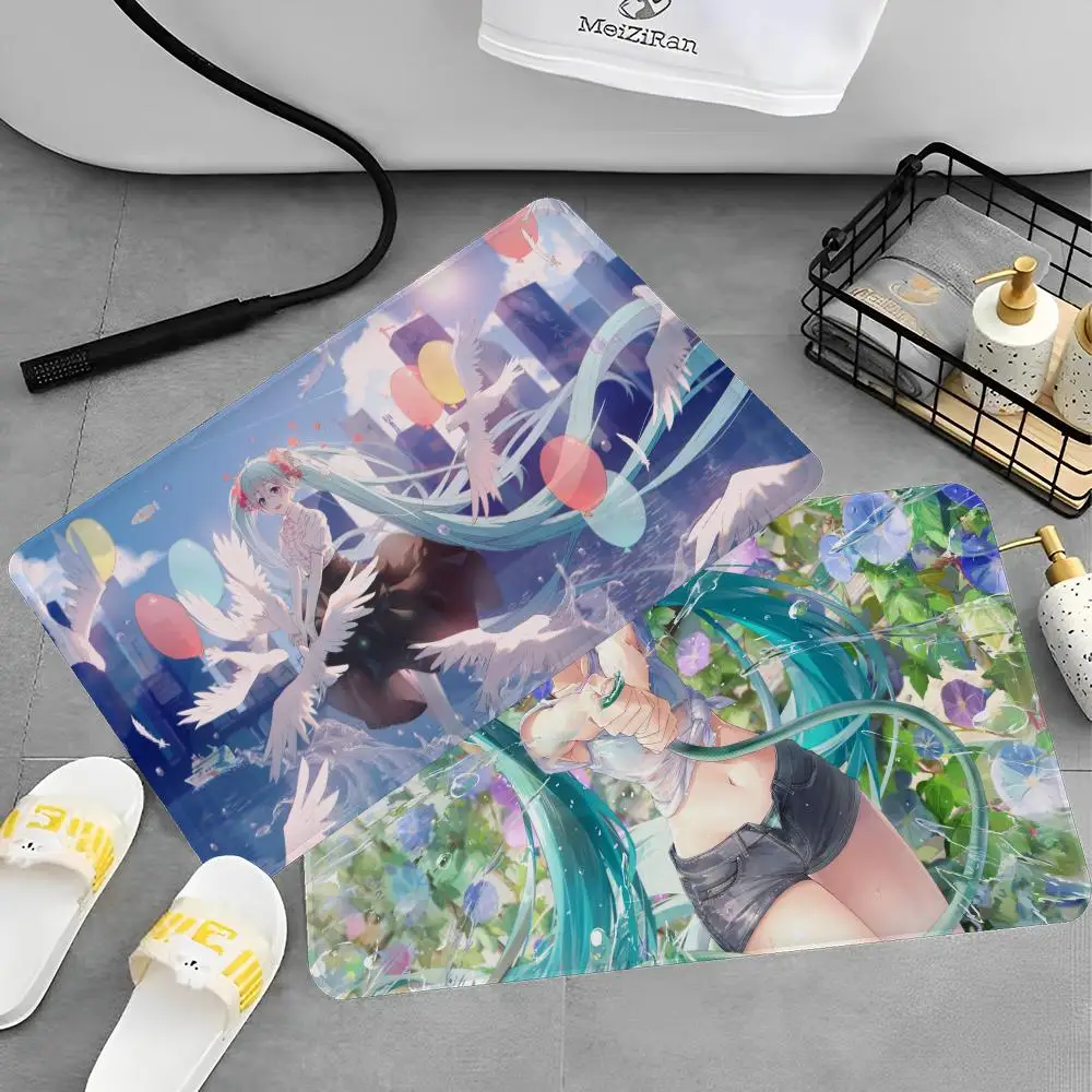 H-Hatsunes-Miku-Floor-Carpet-Nordic-Style-Home-Doormat-Bathroom-Toilet ...