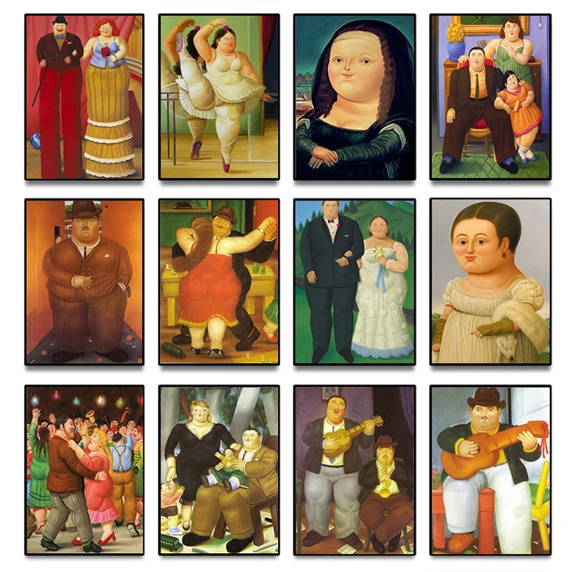 Fernando Botero Paintings Family
