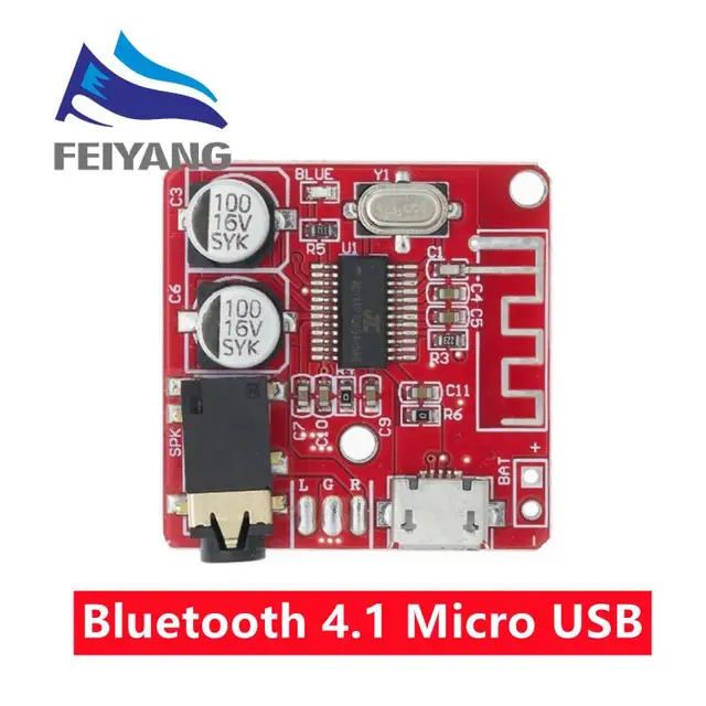 Bluetooth Audio Receiver board Bluetooth 4.1 BT5.0 Pro XY-WRBT MP3 ...