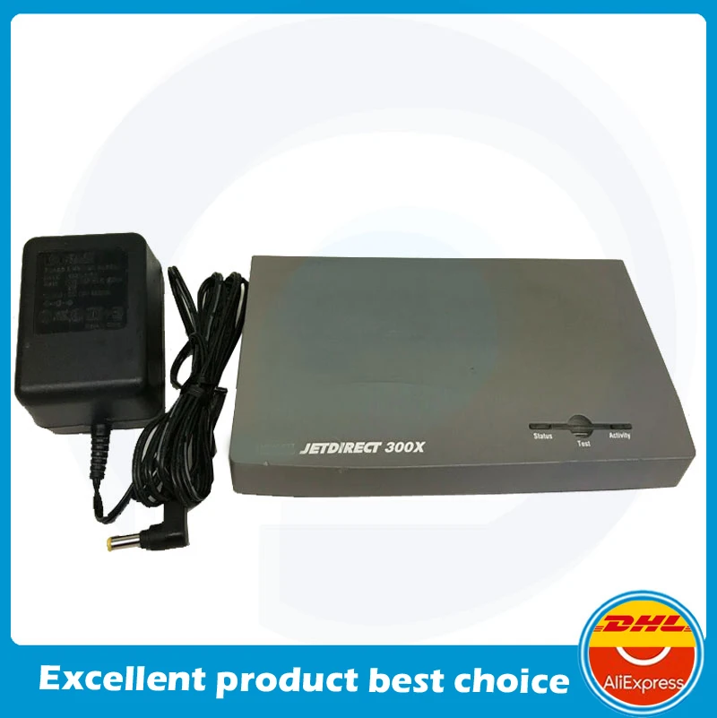 Jetdirect 300X J3263A J3263G 프린트 서버 용 오리지널 10M/100M, 전원 공급 장치 포함|hp ...