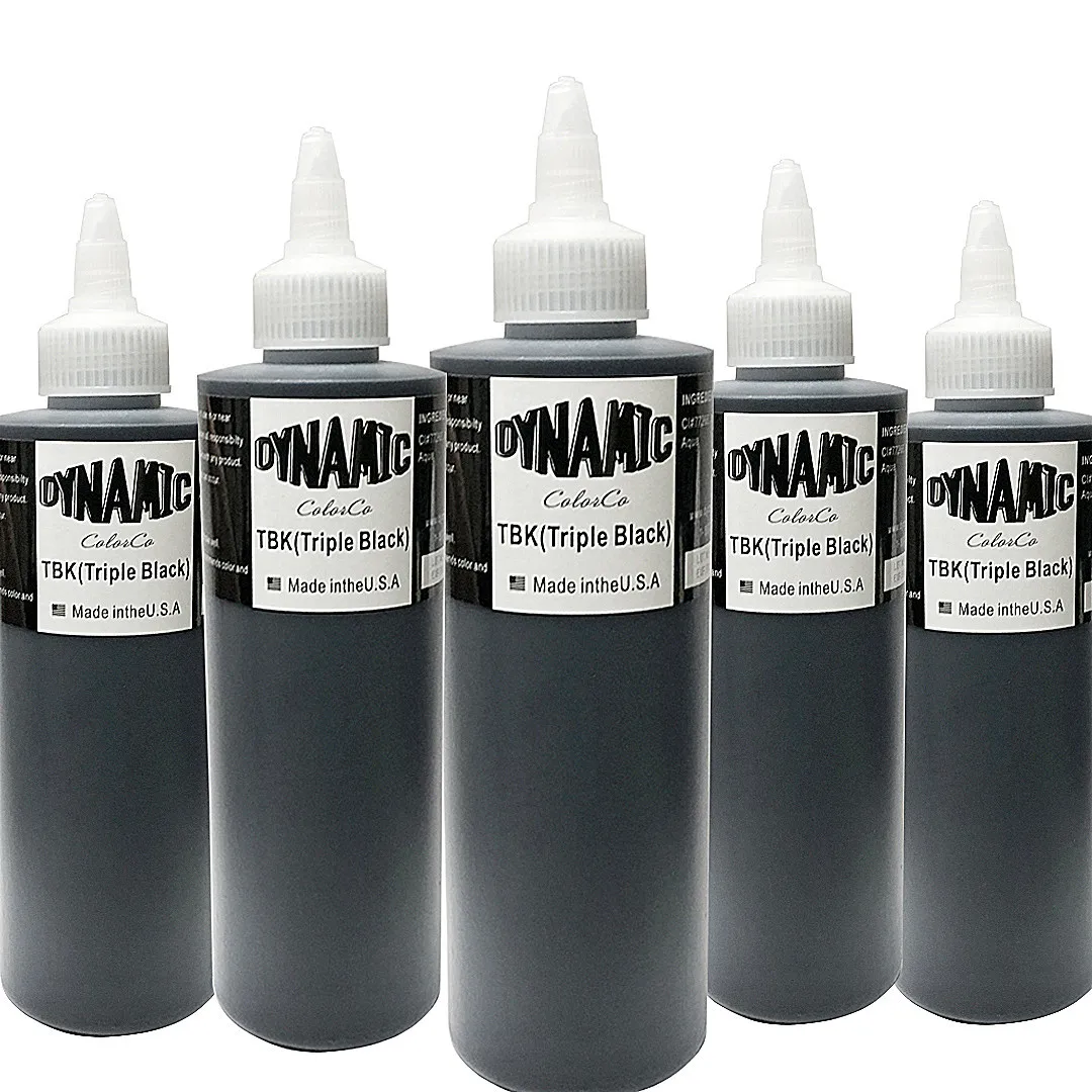 New-Tattoo-Ink-Dynamic-Triple-Black-Pigment-Tattoo-8oz-Tattoo-Paint-Ink ...