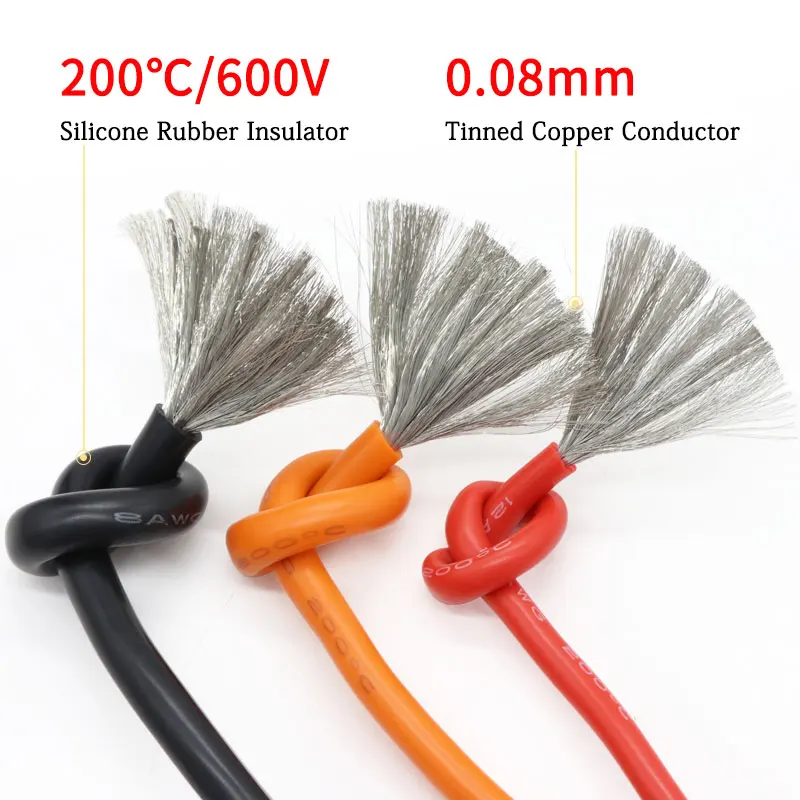 2M-5M-Heat-Resistant-Cable-Soft-Silicone-Wire-30AWG-28WAG-26AWG ...