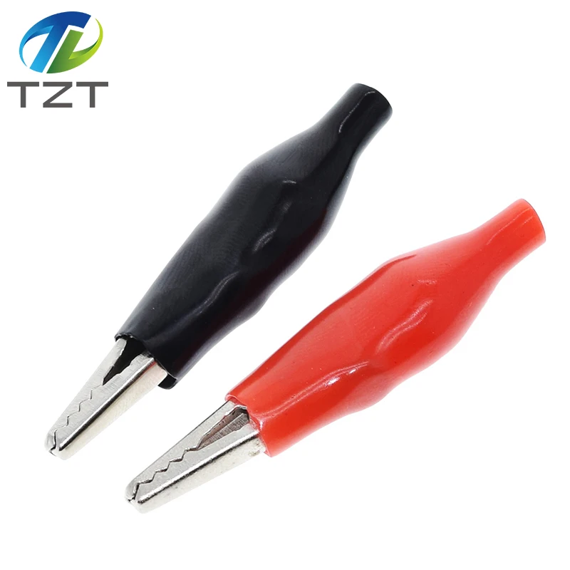 TZT 10/30PCS 28MM Metal Alligator Clip G98 Crocodile Electrical Clamp ...