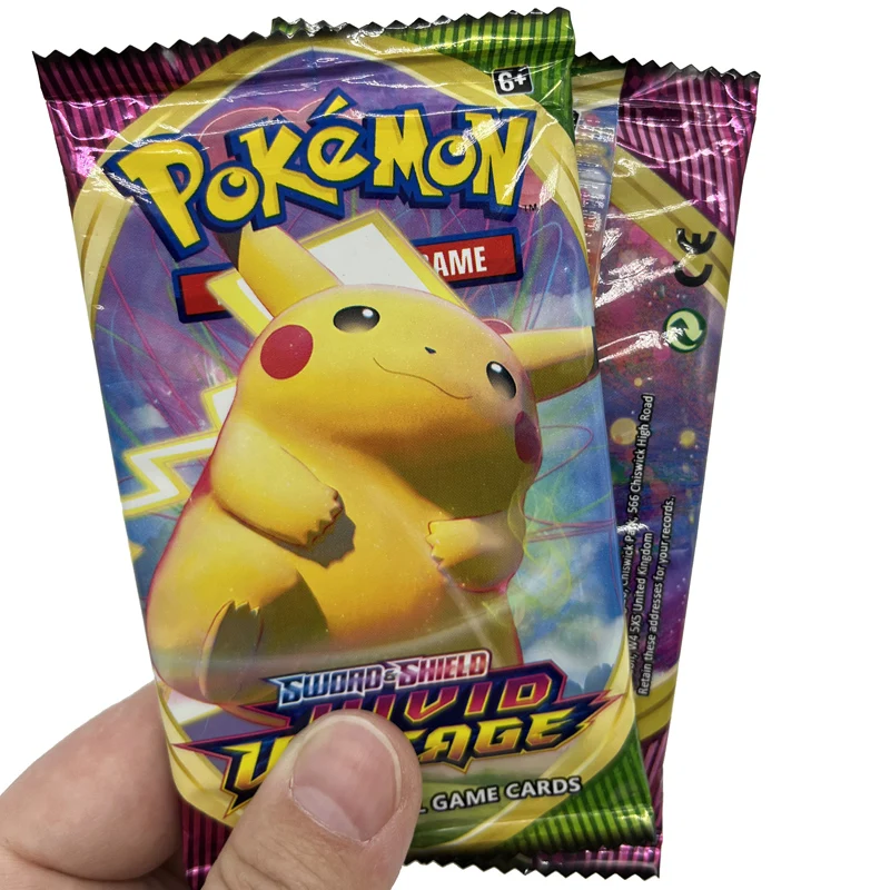 Pokemon-Card-Box-2-Sacos-Brinquedos-9-10Pcs-TCG-Espada-Escudo-Estilos ...