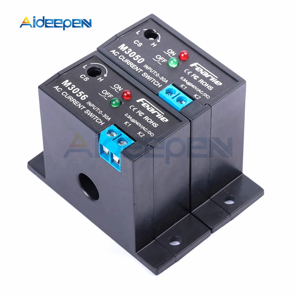 Current Sensing Relay|ac Current Sensing Switch - 0.3a 240v Alarm ...