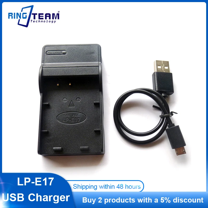 LPE17 LCE17 LC-E17 LC-E17E Charger for Canon LP-E17 Battery Fits EOS ...