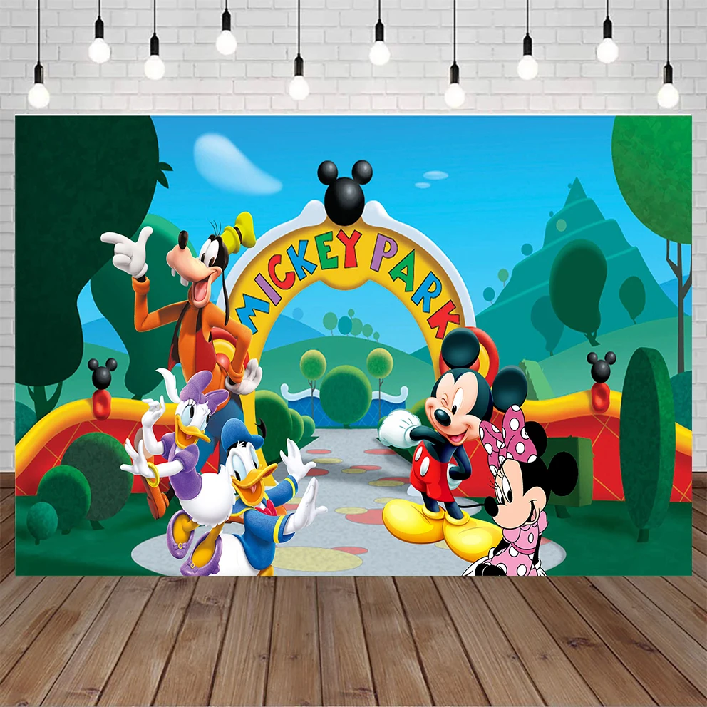 Mickey Mouse Clubhouse Backdrop