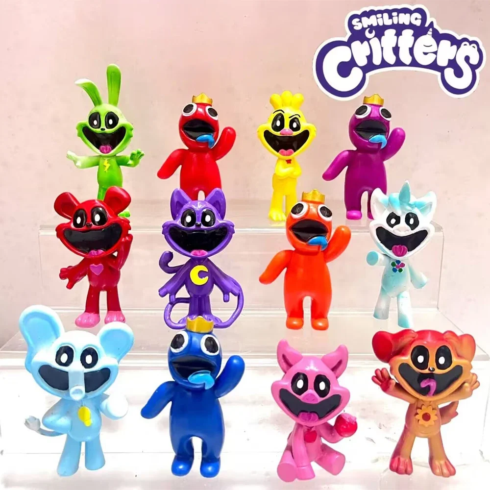 Poppies-Playtime-Smiling-Critters-PVC-Action-Figure-Cartoon-Model ...